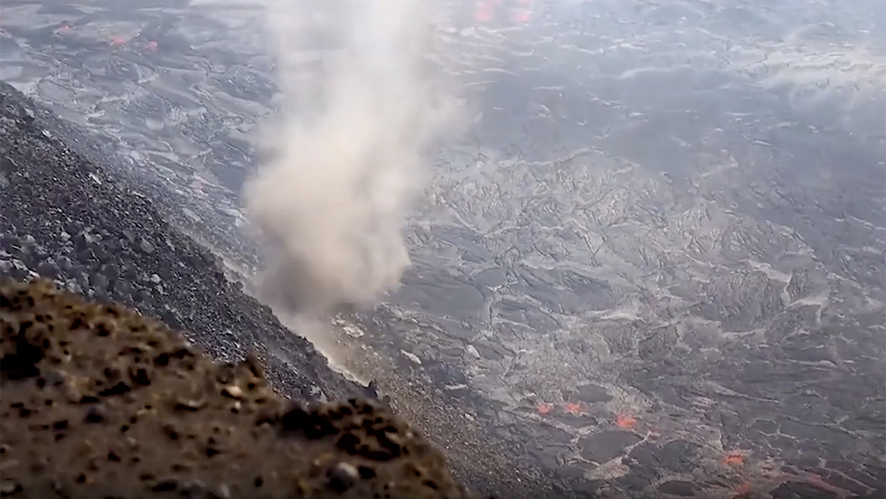 Volcano-Nado Spotted At Kilauea - Videos from The Weather Channel