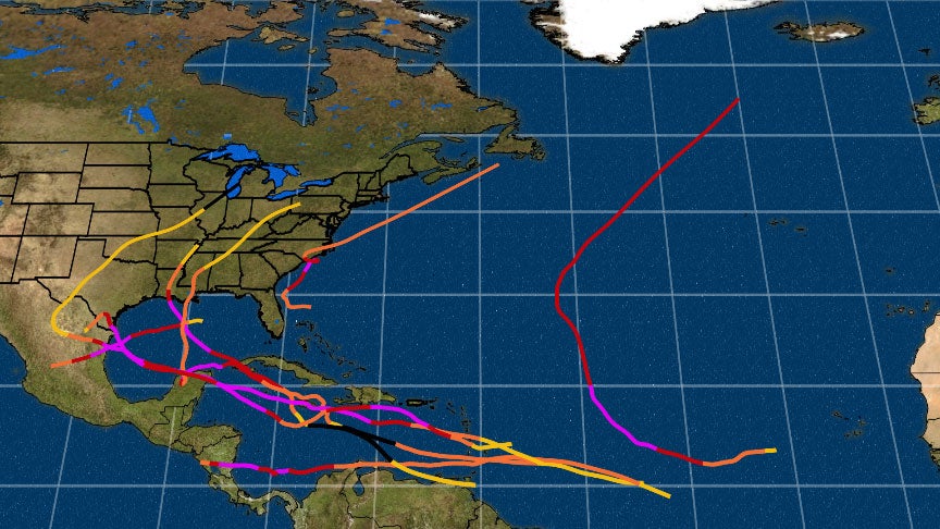 Atlantic Hurricane Season Is Off to a Quiet Start, But History Shows ...