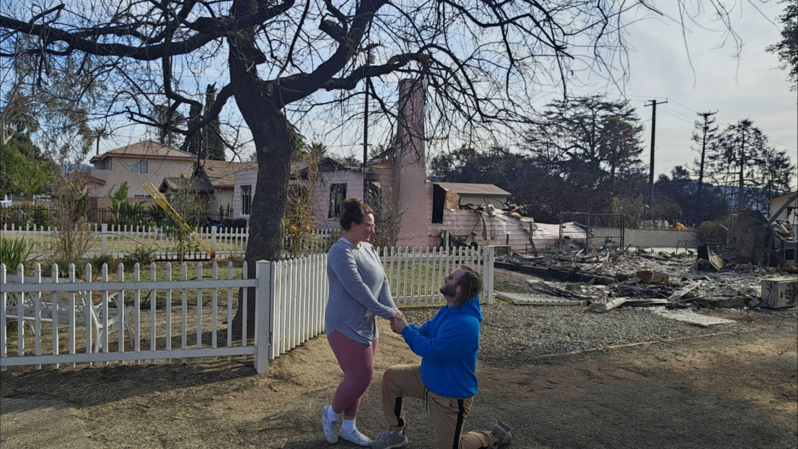 A Proposal Born From California Wildfire Tragedy | Weather.com