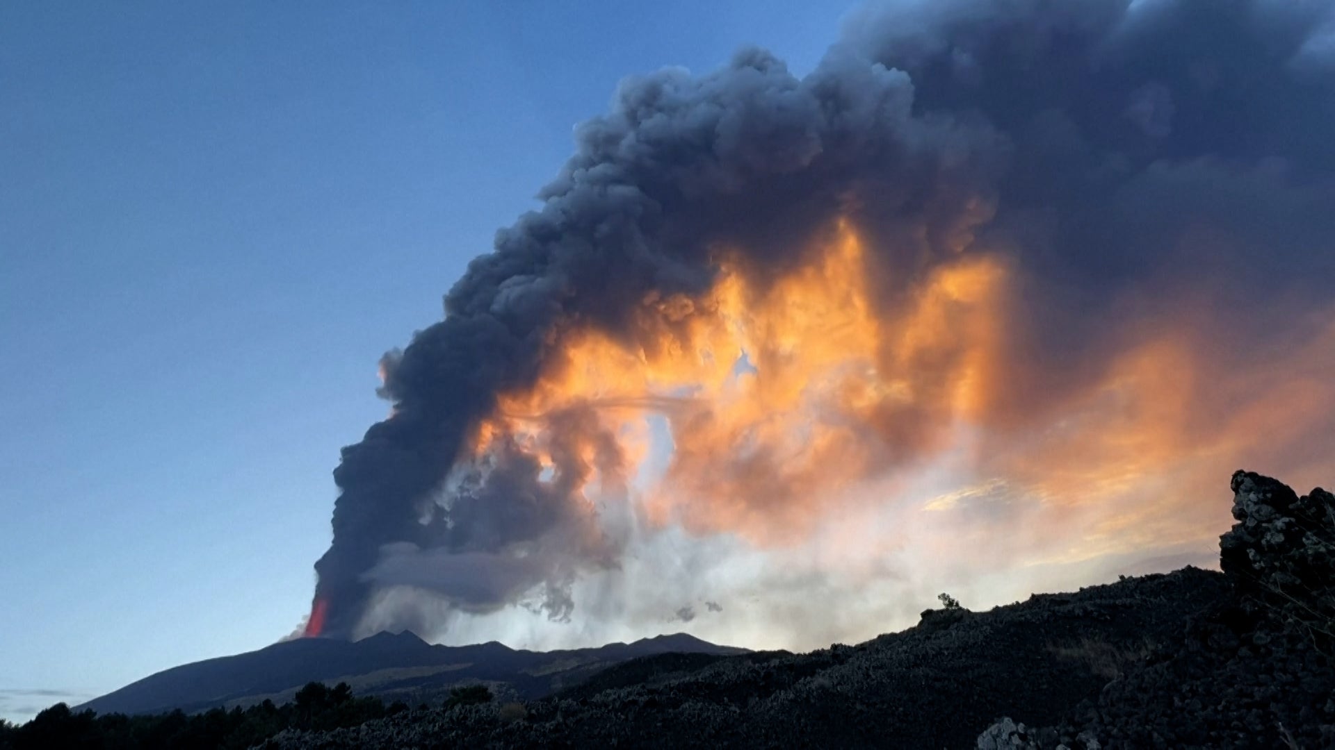 Watch Mount Etna's Roaring Wake-Up Call - Videos from The Weather Channel