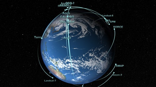 Here Are All of NASA's Satellites Currently Watching From Above | The ...