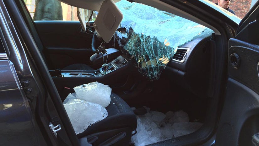 Falling Ice Chunk in Boston Becomes Dangerous Projectile, Damaging 4 ...