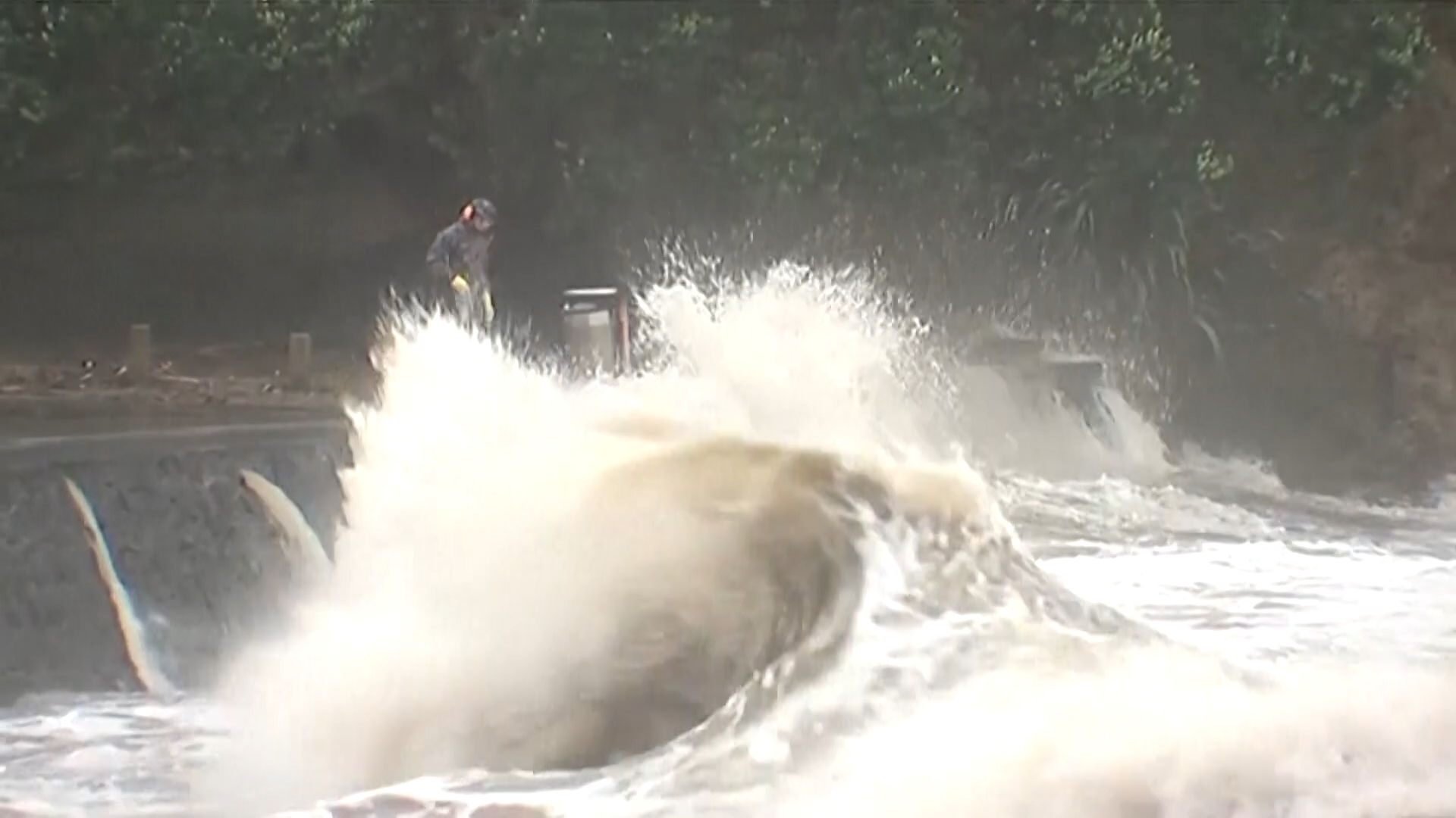 Tropical Cyclone Gabrielle’s Remnants Batter New Zealand - Videos from ...