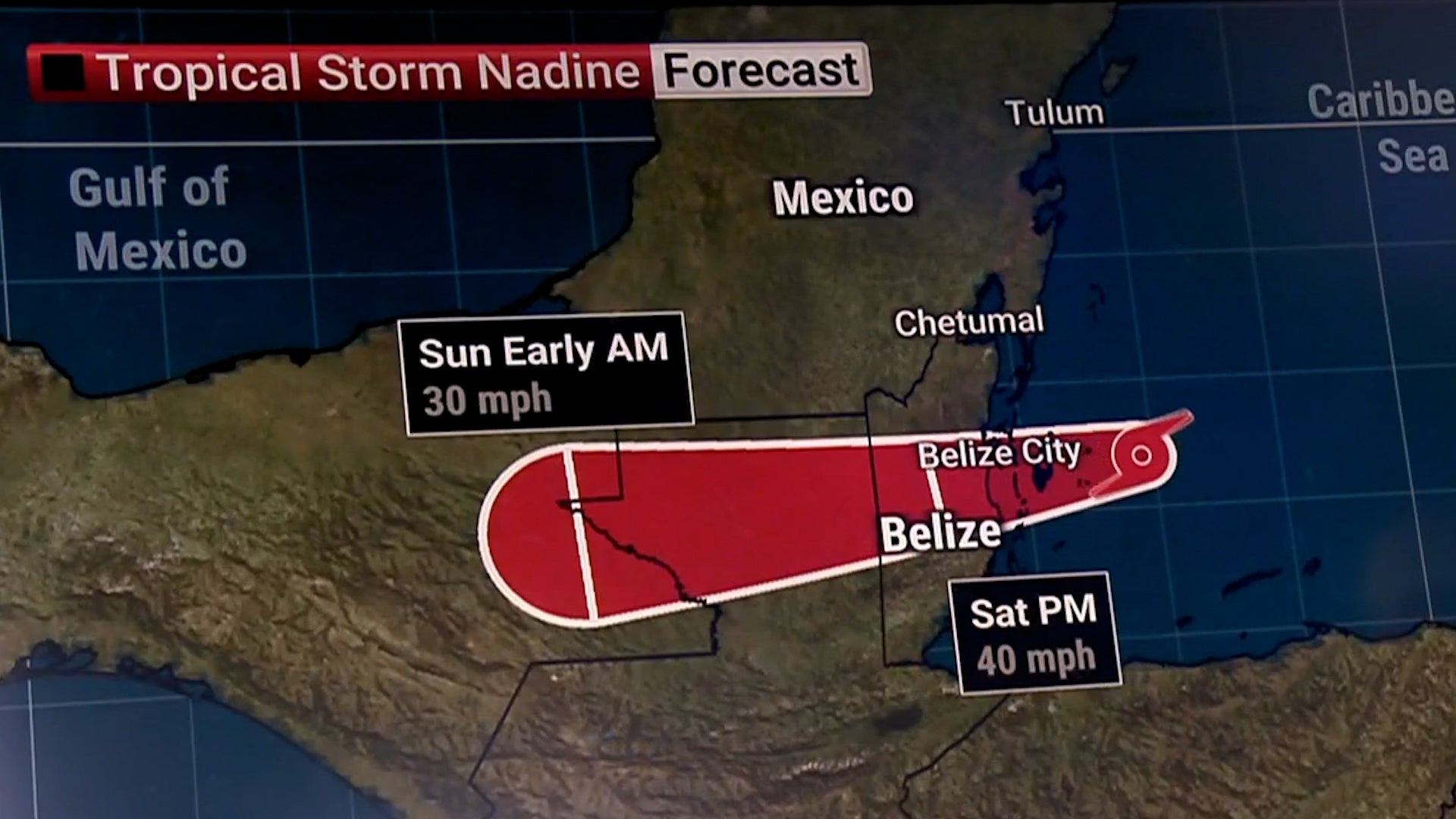 Tracking TS Nadine And Invest 94L In The Caribbean - Videos from The ...
