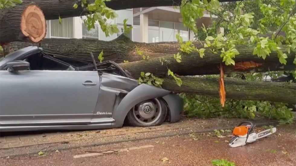 Deadly Wind Storm Slams Netherlands - Videos from The Weather Channel