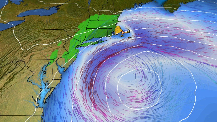 Early-Season Nor'easter Will Bring Rough Surf, Damaging Wind and Heavy ...