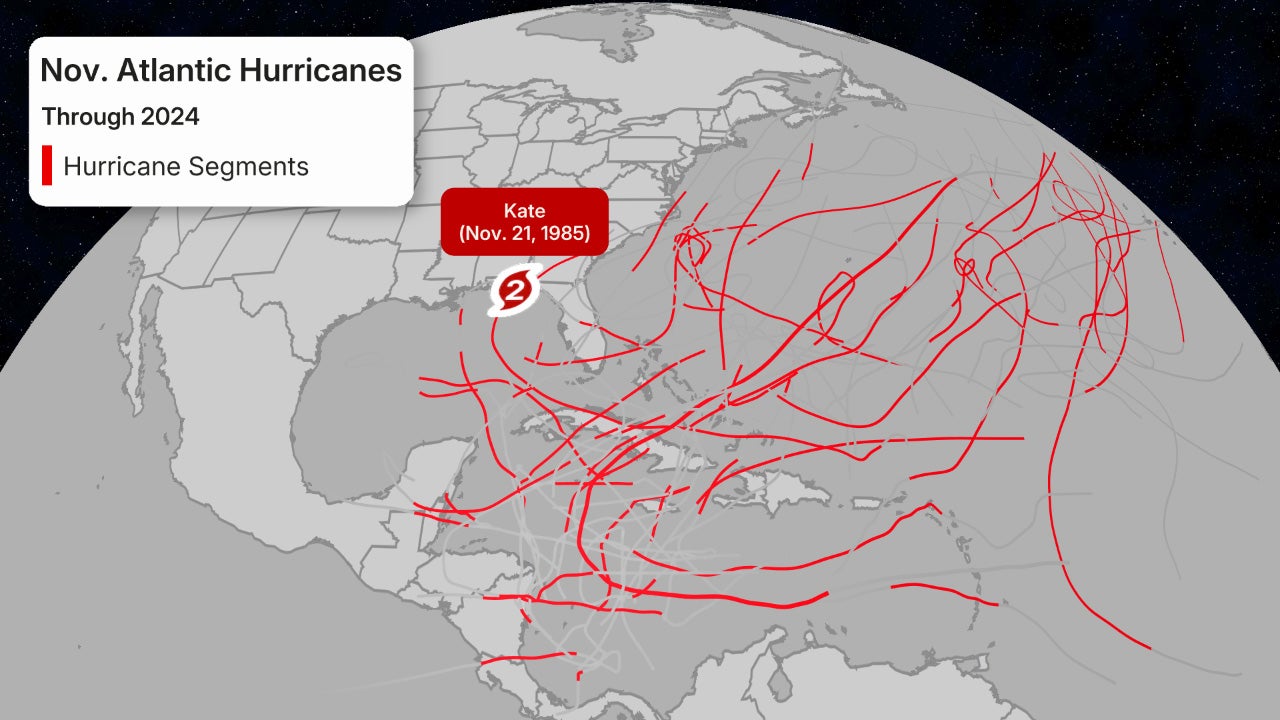 On Today's Date: America's Record Late Hurricane One Week Before Thanksgiving | Weather Underground