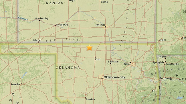 Earthquake in Northern Oklahoma Shakes Thousands from Oklahoma City to ...