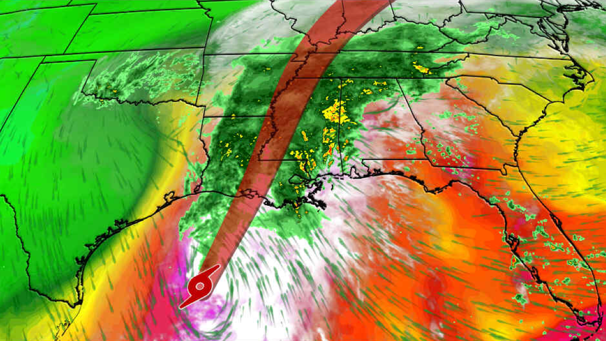 Tropical Storm Olga Forms in the Gulf of Mexico; Big Rainmaker for the ...