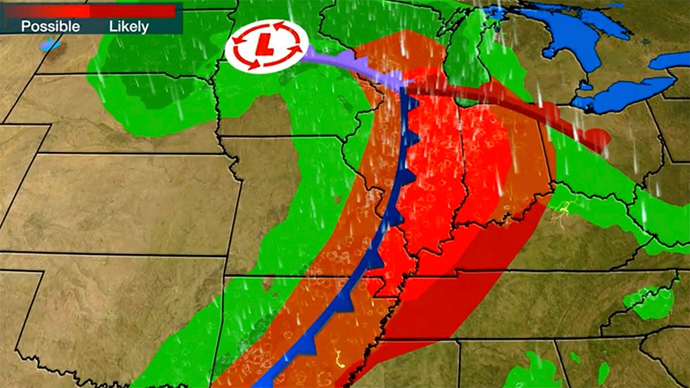 TV Studio Destroyed by Station's Own Tower in Storm - Videos from The ...