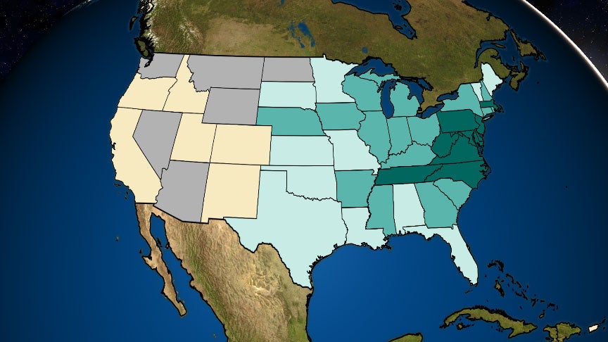 2018 Was 14th-Warmest, Third-Wettest Year on Record for U.S., NOAA Says ...