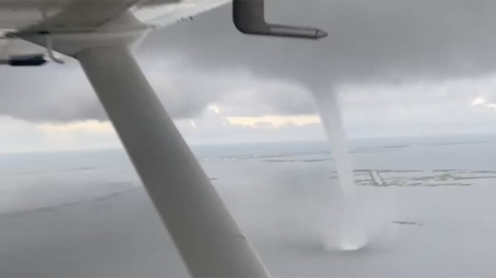 Pilot Catches Amazing Waterspout View - Videos from The Weather Channel
