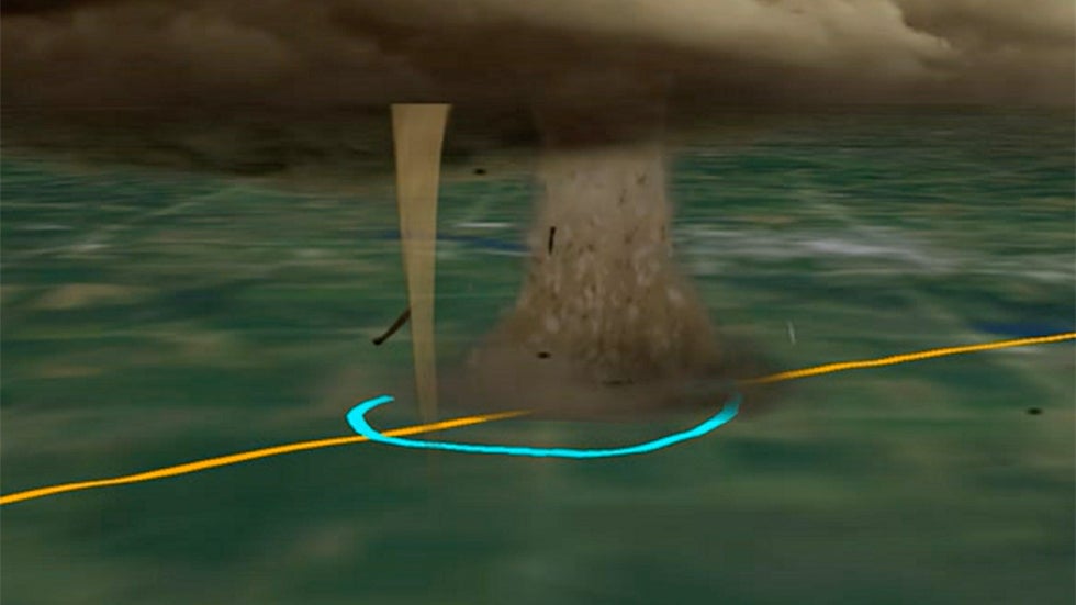 Rare Satellite Tornado Caught on Radar - Videos from The Weather Channel