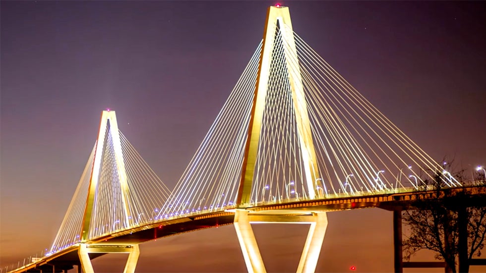 Falling Ice Bombs Close Bridge - Videos from The Weather Channel