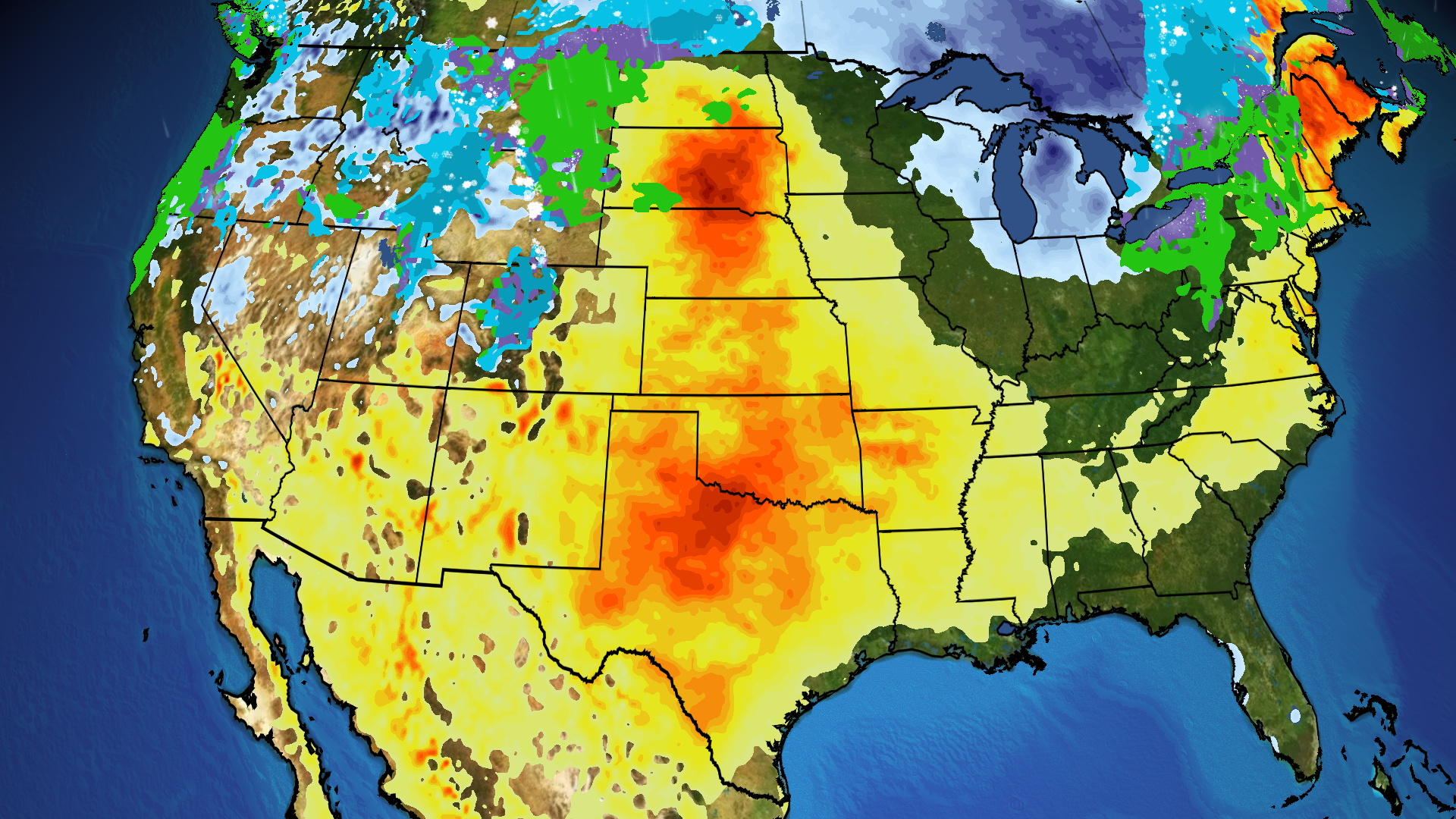 Almacén en Texas Colapsa, Sepulta Autos Durante Probable Tornado ...