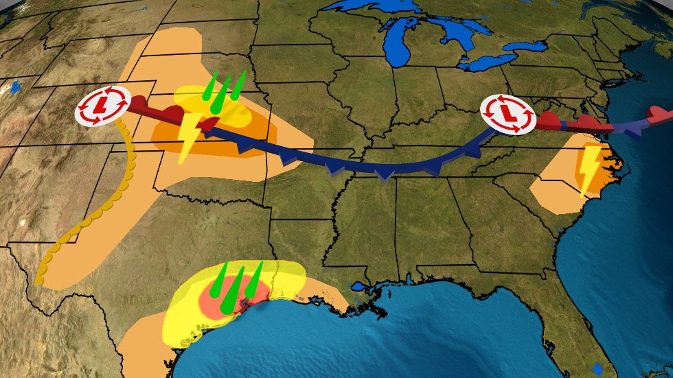 Severe Storms, Flood Threat Spreads Across Central US - Videos from The ...