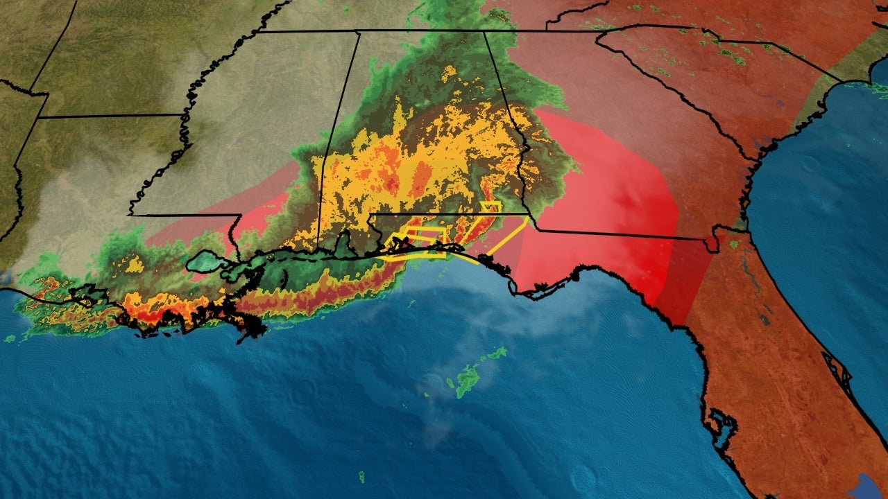 Derecho Crosses South With Widespread Damaging Thunderstorm Winds, Hail ...