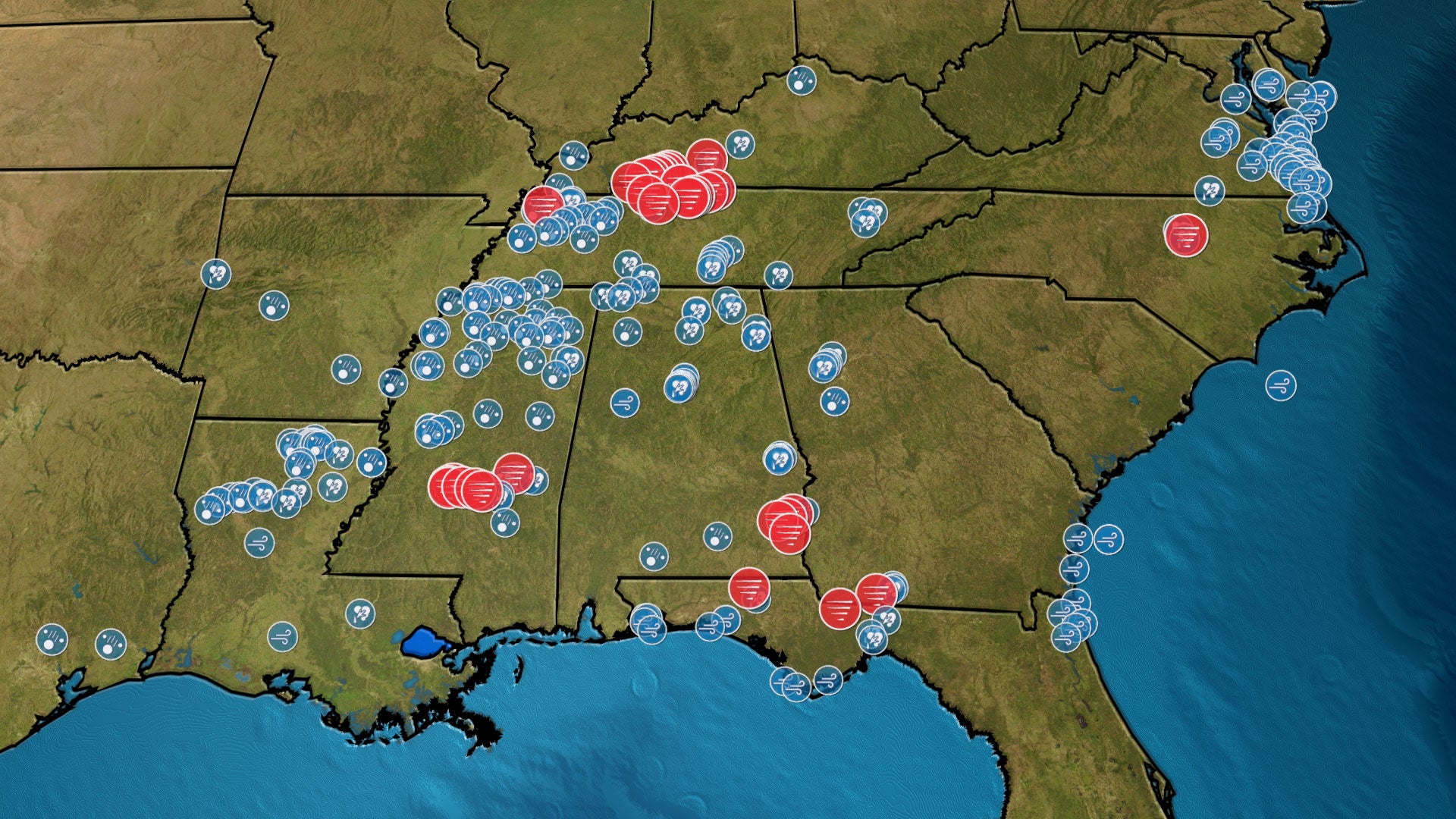 Deadly, Destructive Tornadoes Developed In Parts Of The South This ...