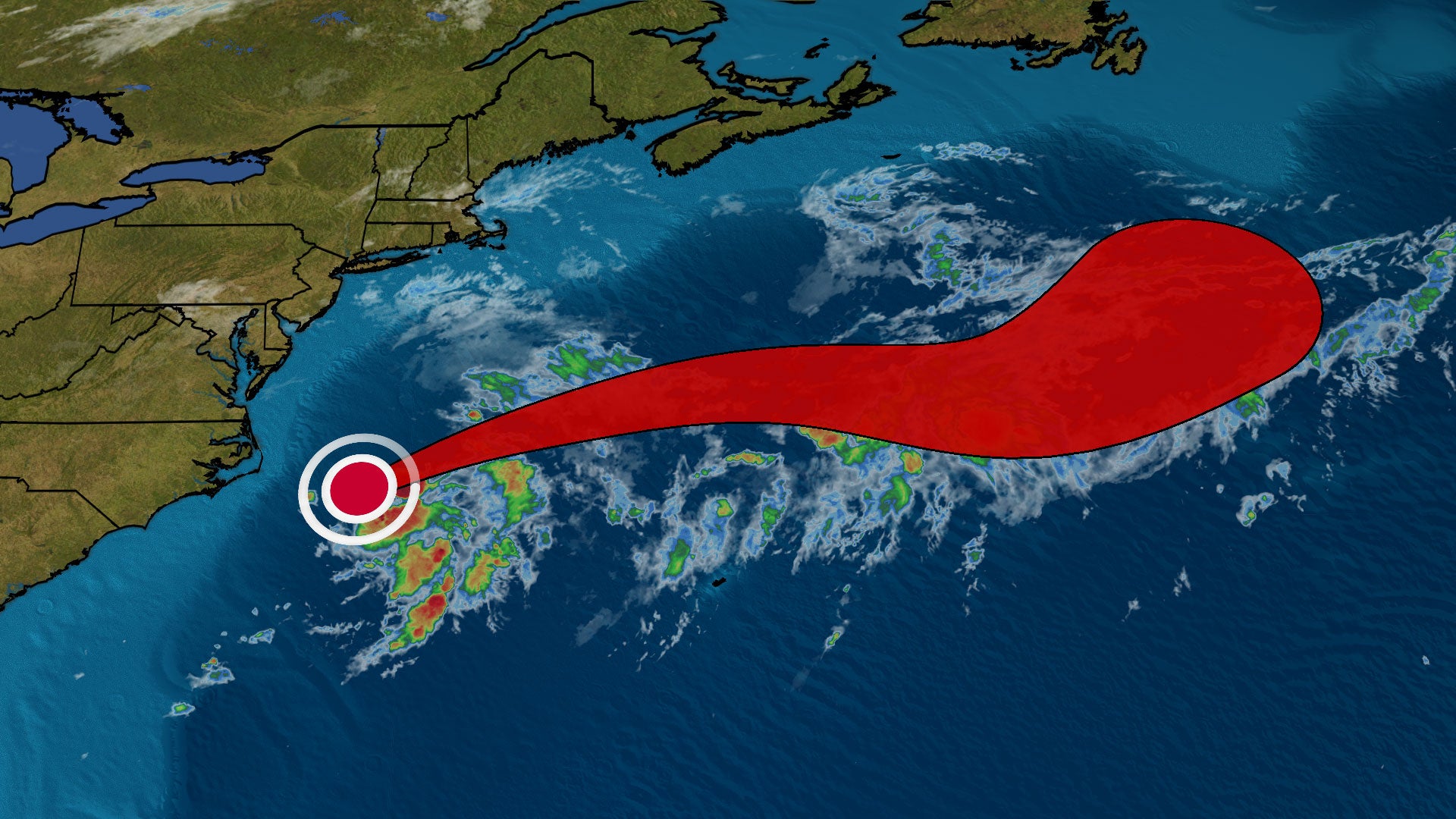 Tropical Depression Fifteen Moving Away From East Coast Could Become a ...