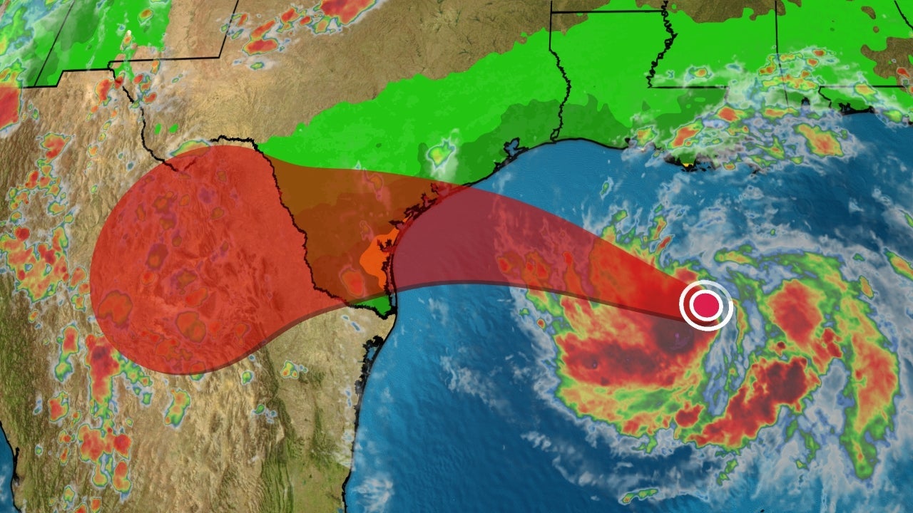 Tropical Storm Hanna Forms in the Western Gulf of Mexico as it Inches ...