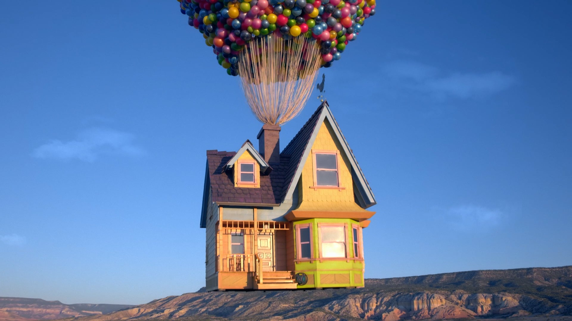 Float In The Sky In The House From 'Up' - Videos from The Weather Channel
