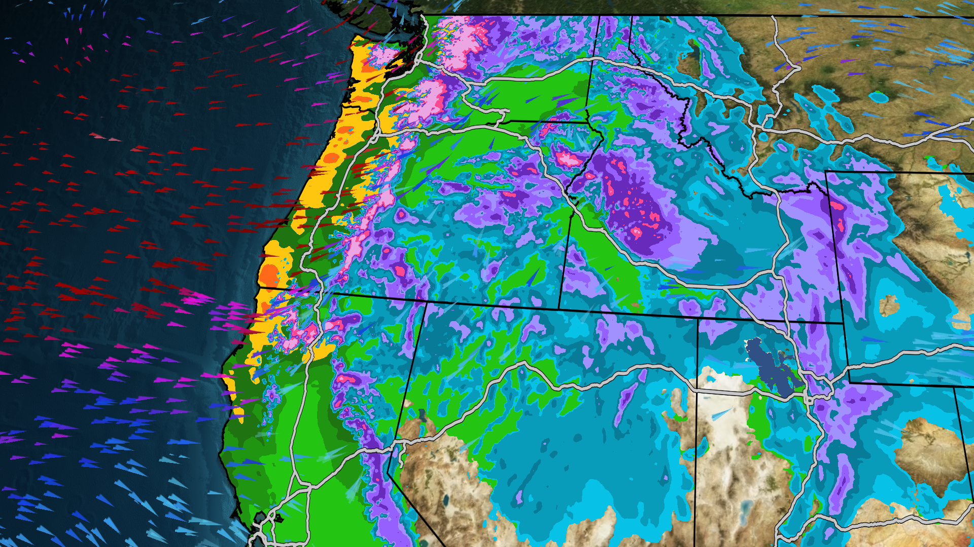 Rain, Snow And Wind To Batter West Coast - Videos from The Weather Channel