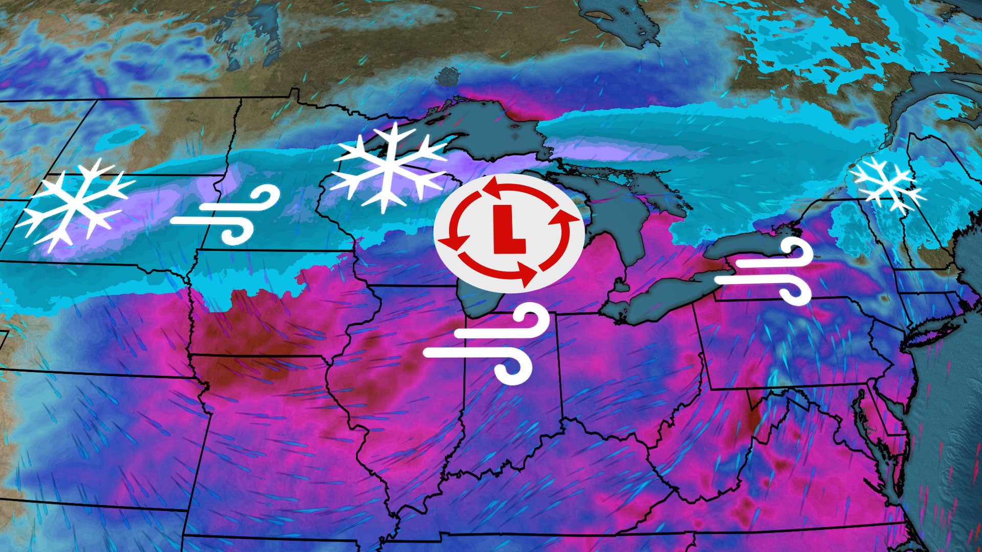 Winter Storm Spreads Snow And Wind To The Great Lakes Weather Underground Winter Storm Spreads Snow And Wind To The Great Lakes Weather Underground
