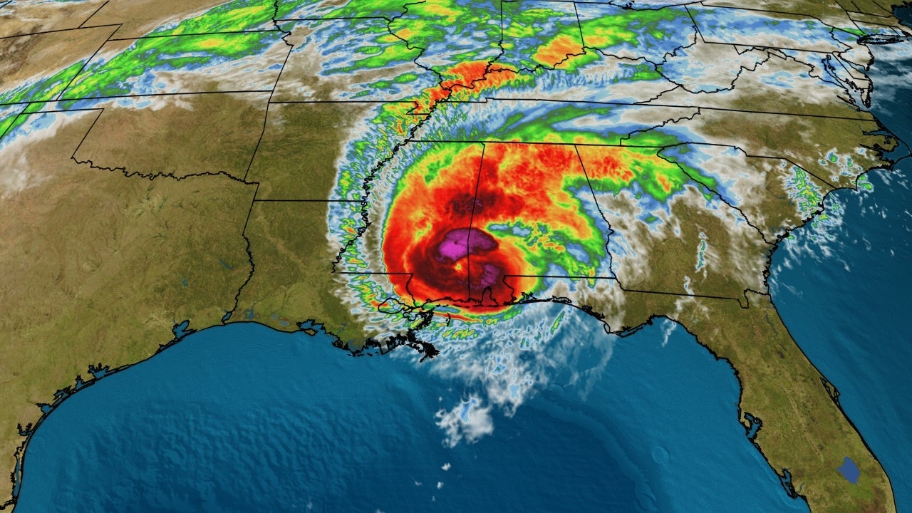Zeta Bringing Heavy Rain, Tropical Storm Conditions Across South, East ...