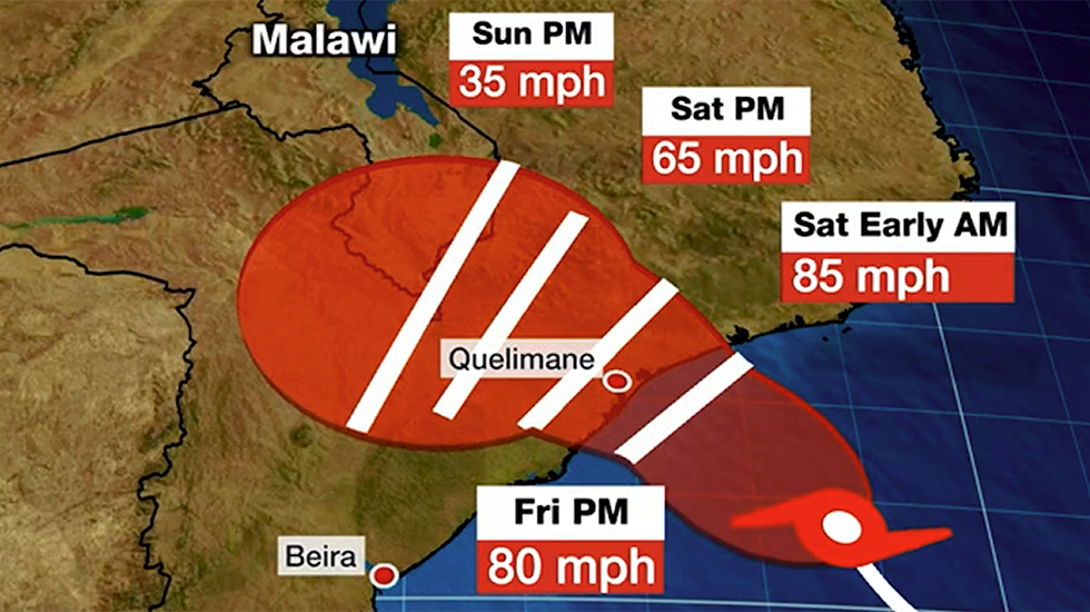 Record 'Zombie' Storm Freddy Eyes Landfall - Videos from The Weather ...