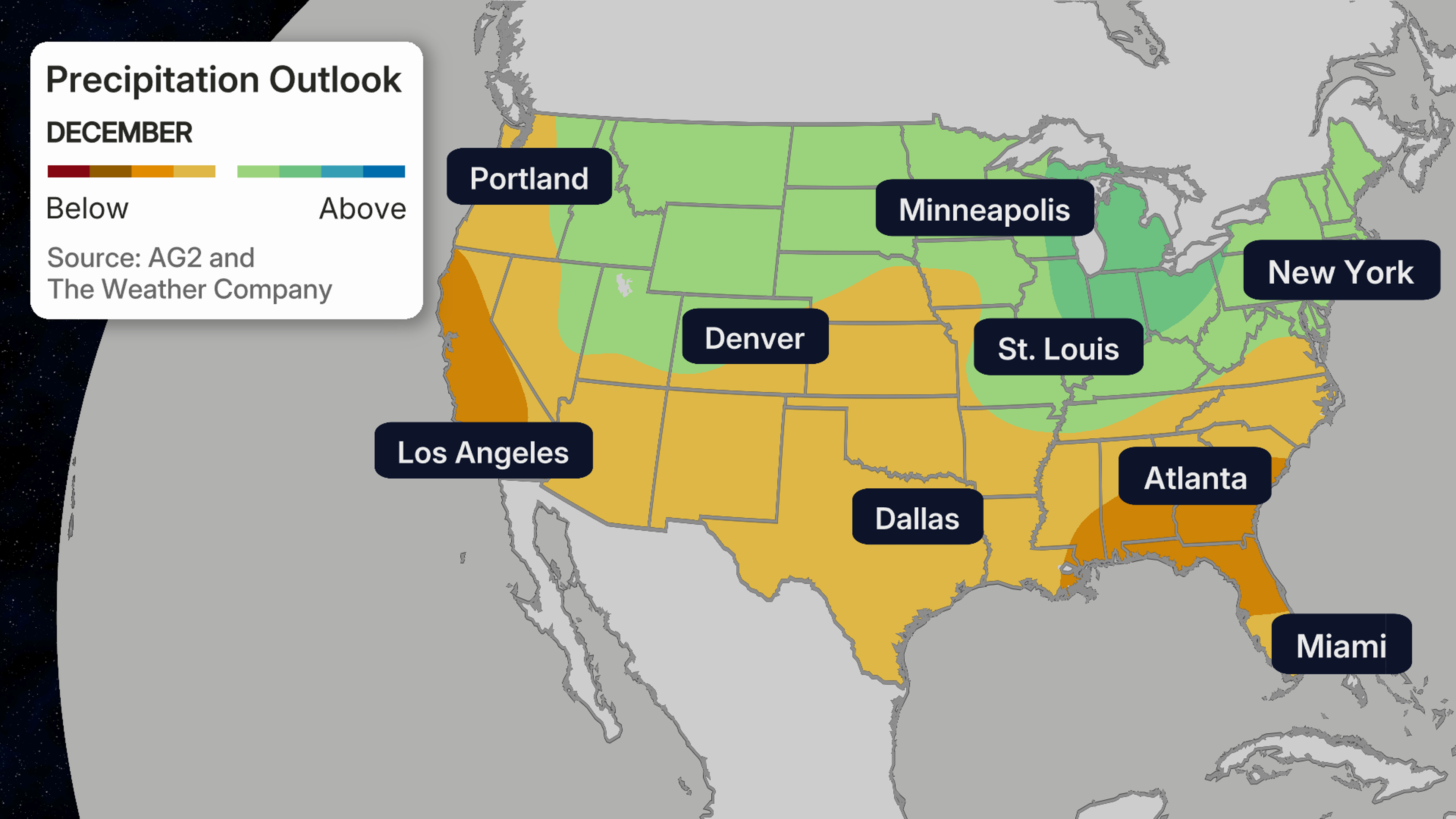 December Outlook: Who Could See A Colder Than Average Start To Winter ...