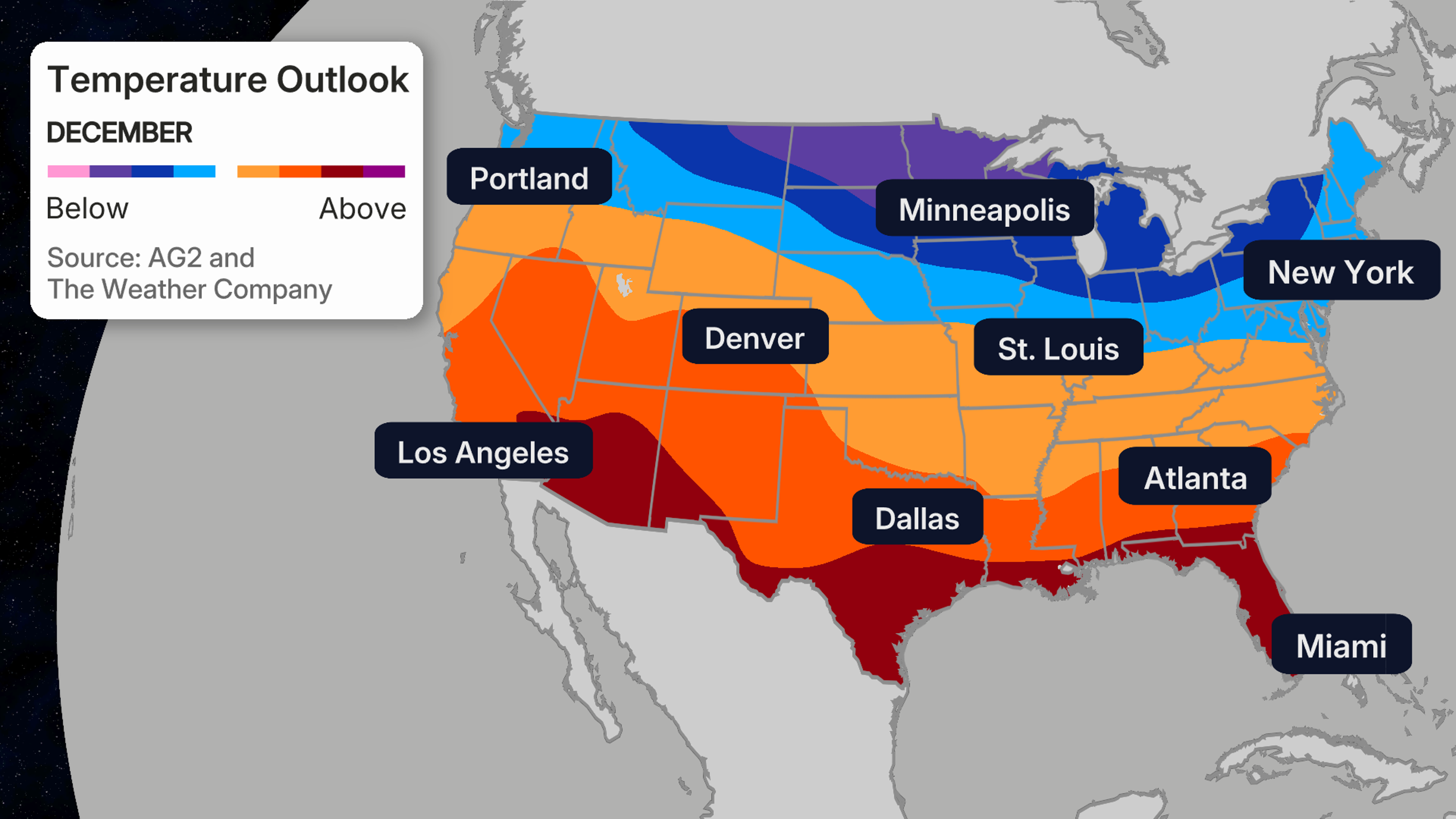 December Outlook: Who Could See A Colder Than Average Start To Winter ...