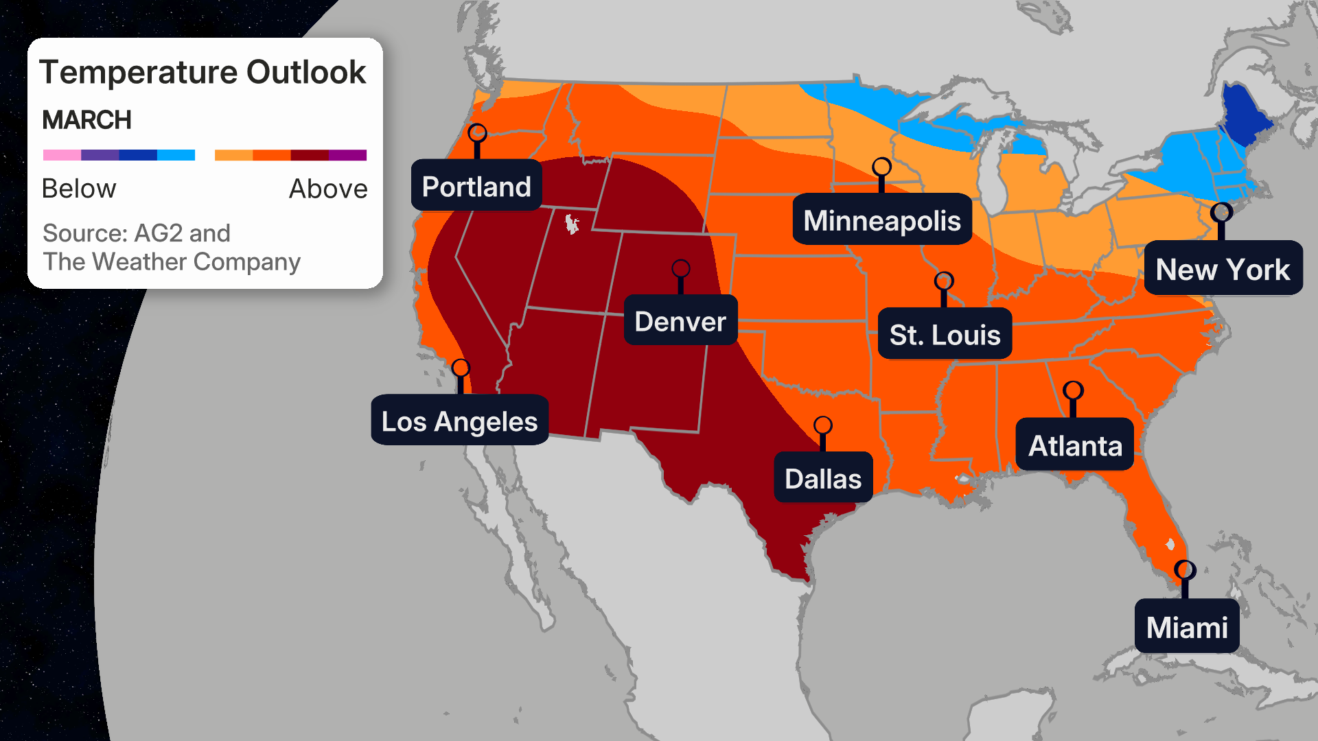 March Forecast Trending Warmer But With Questions Later In The Month ...