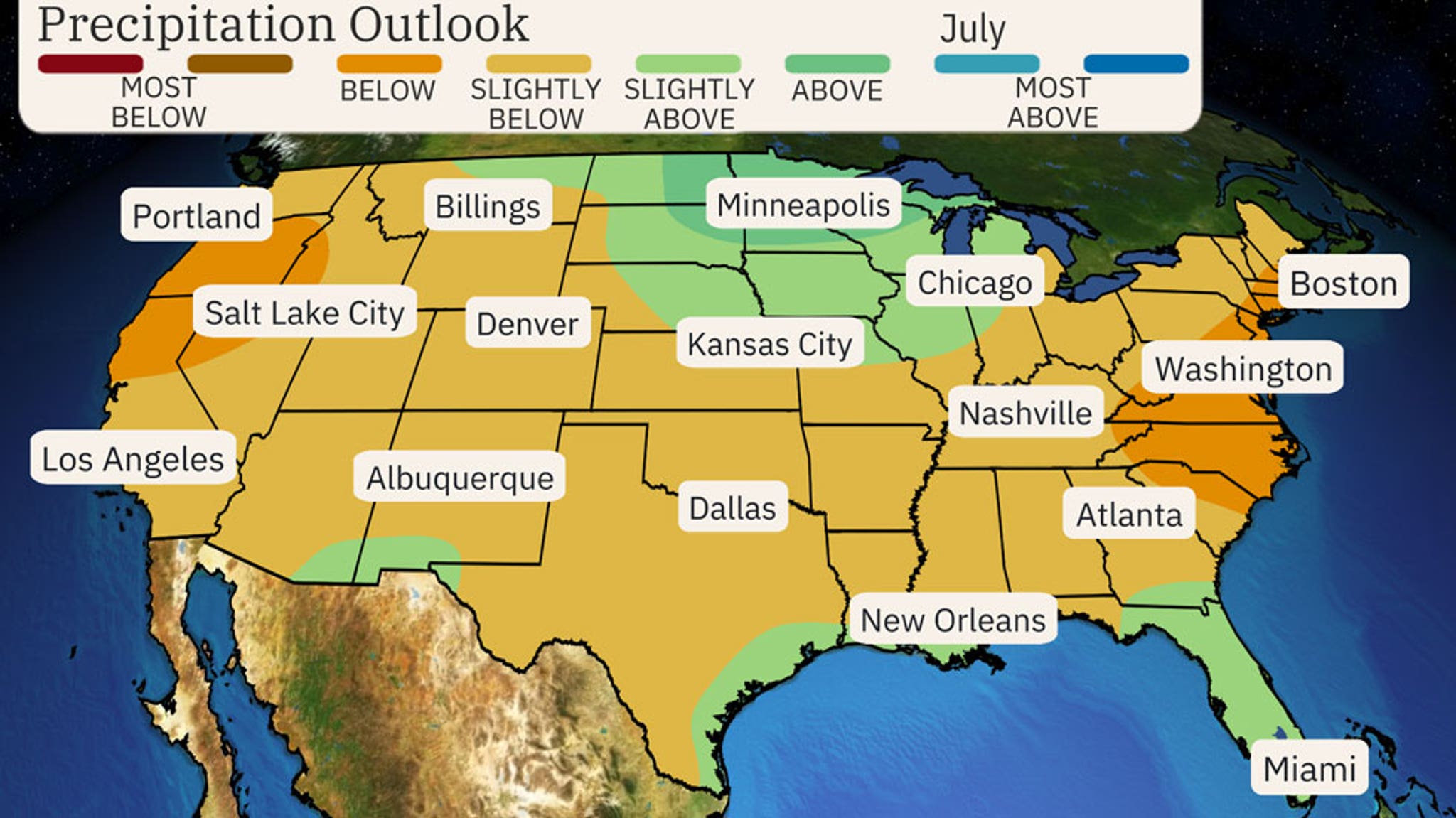 July Temperature Forecast Trends Hotter For East | Weather.com