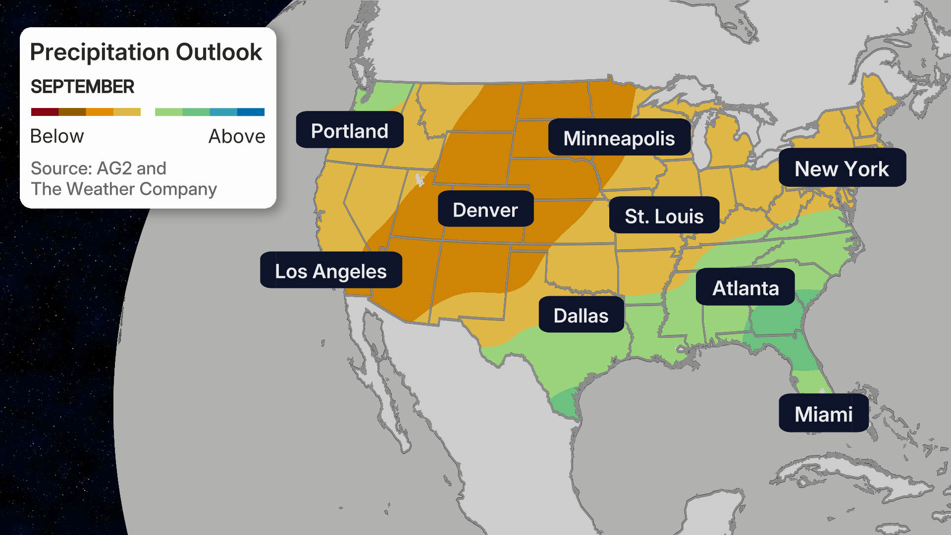 September Outlook: Who Will Cool Down And Who Will Feel Soggy ...