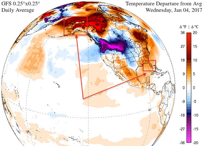 What Do Florida and Alaska Have in Common? They're Both Weirdly Warm ...