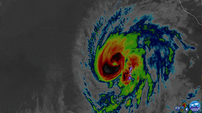 Hurricane Aletta an Electric Sight as Eyewall Lightning Detected by ...