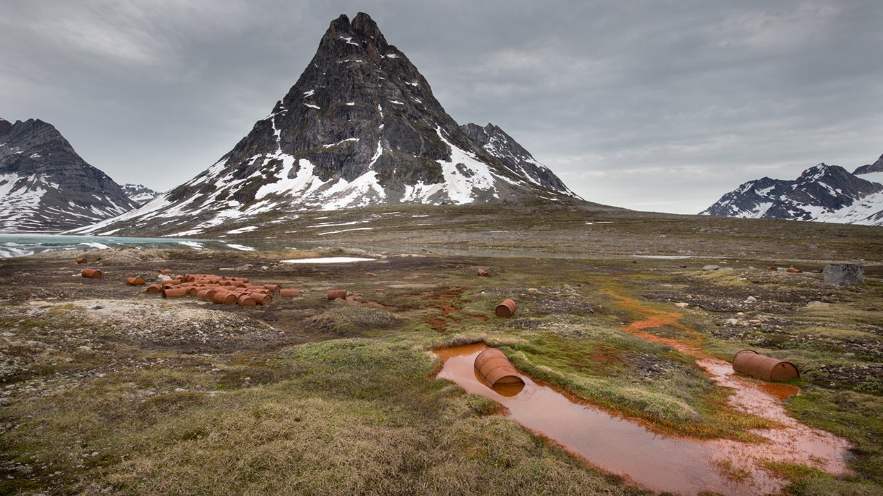 Photographer Uncovers Stunning Pollution in Greenland from Abandoned ...