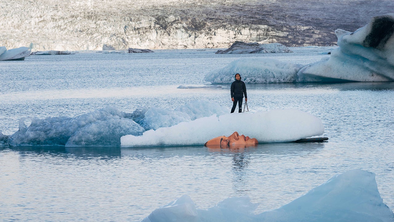 Melting Glacier Mural Shows the Effects of Climate Change | The Weather ...