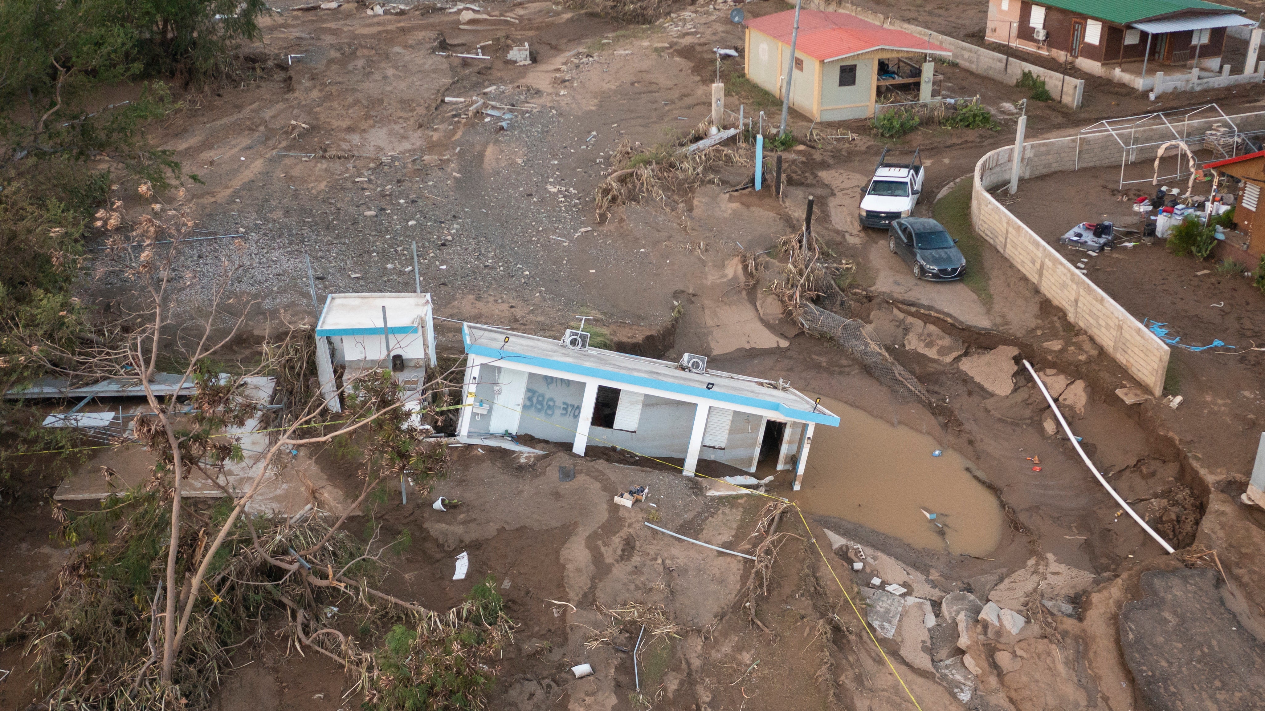 Aerial Images Of Hurricane Fiona's Wrath | The Weather Channel
