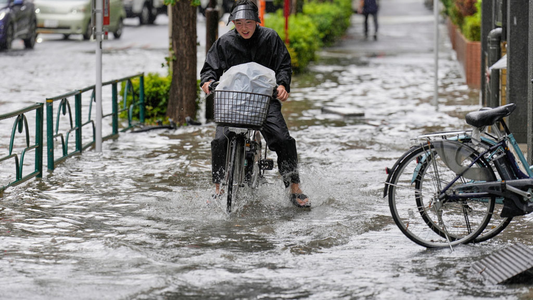 Heavy Rain Swamps Streets Across Tokyo | Weather.com