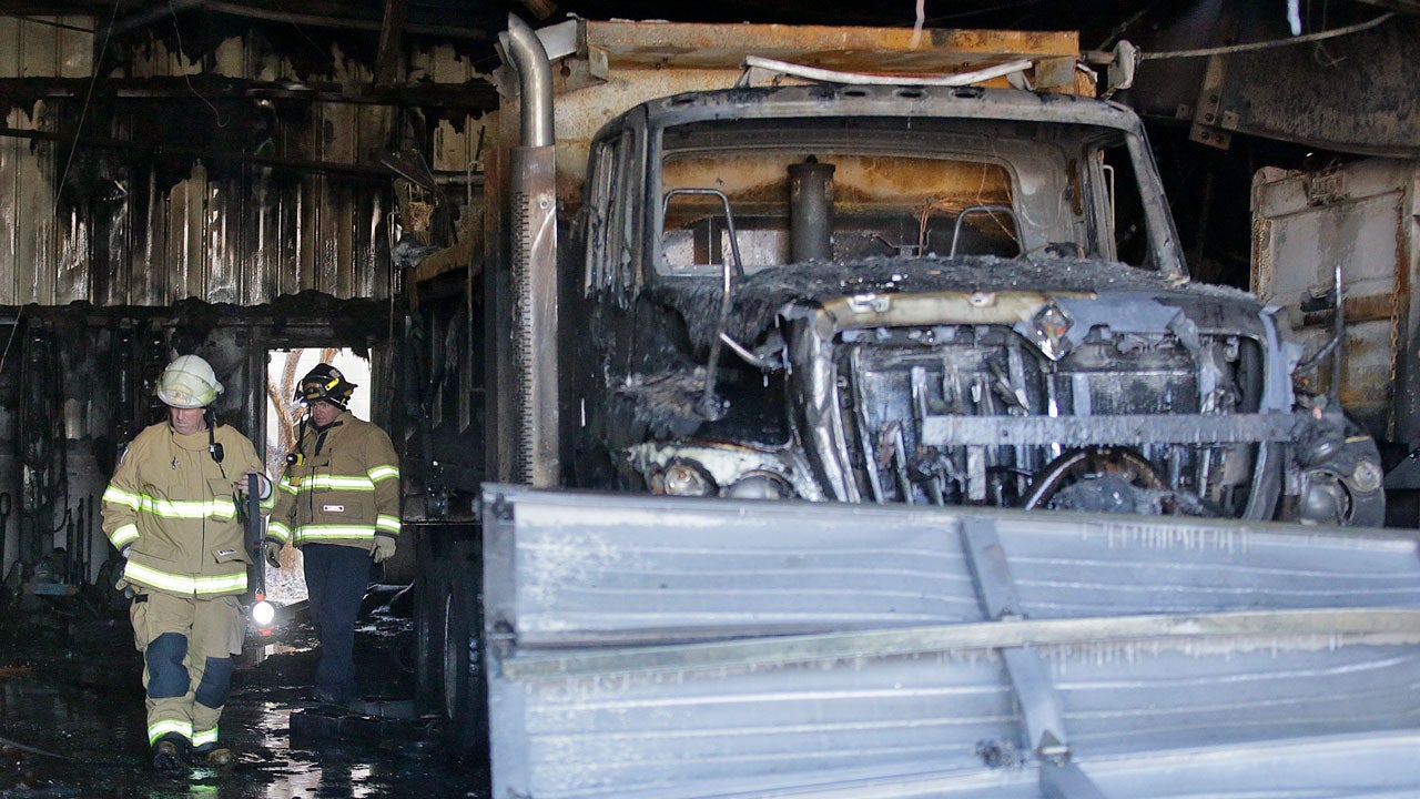 Fleet of Snowplows Destroyed by Overnight Fire in Utah | The Weather ...