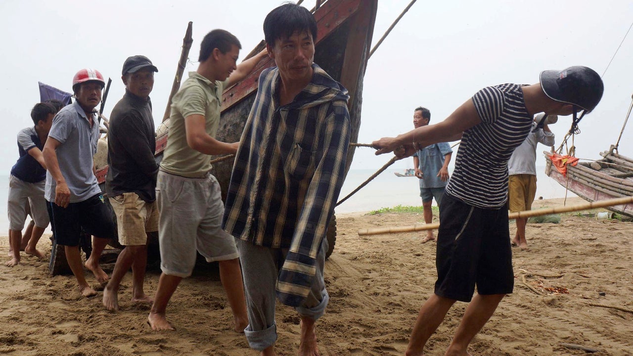 Typhoon Doksuri Forces 100,000 to Evacuate in Vietnam; Officials Warn ...