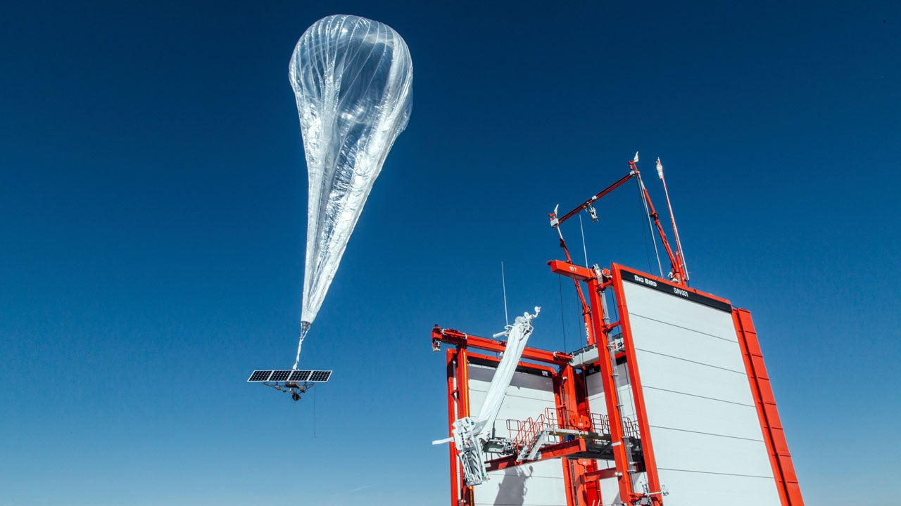 Balloons Sent by Google Parent Turn on the Internet in Puerto Rico ...