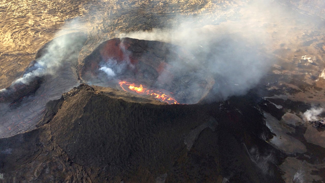 After Three Months Eruptions Pause At Hawaiis Kilauea Volcano
