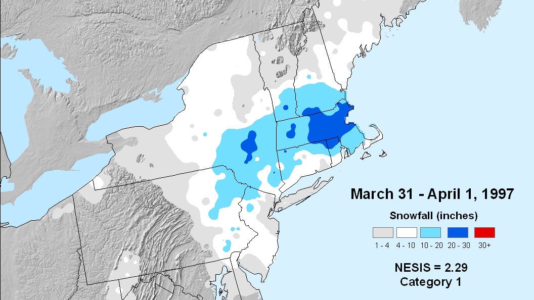 On This Date: April Fools' Blizzard In The Northeast | Weather.com