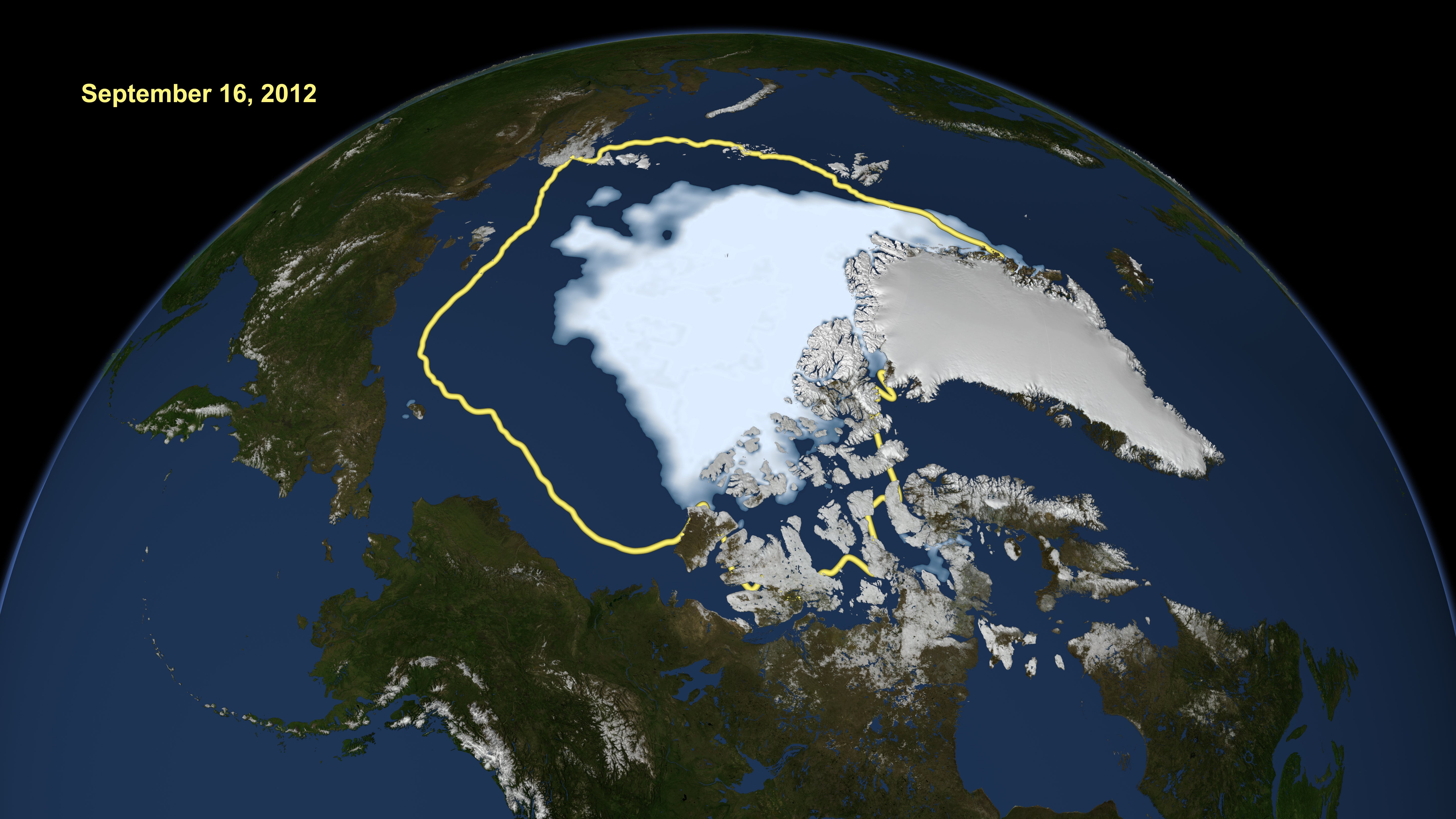 Arctic Ice Shrinks to All-time Low; Half 1980 Size | The Weather Channel