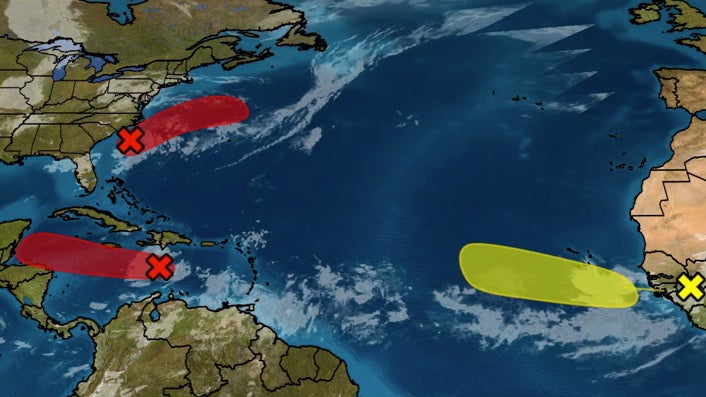 Three Areas To Watch For Tropical Development in the Atlantic Going ...