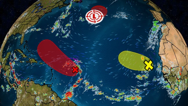 First Atlantic Tropical Depression Since July Forms | Weather Underground