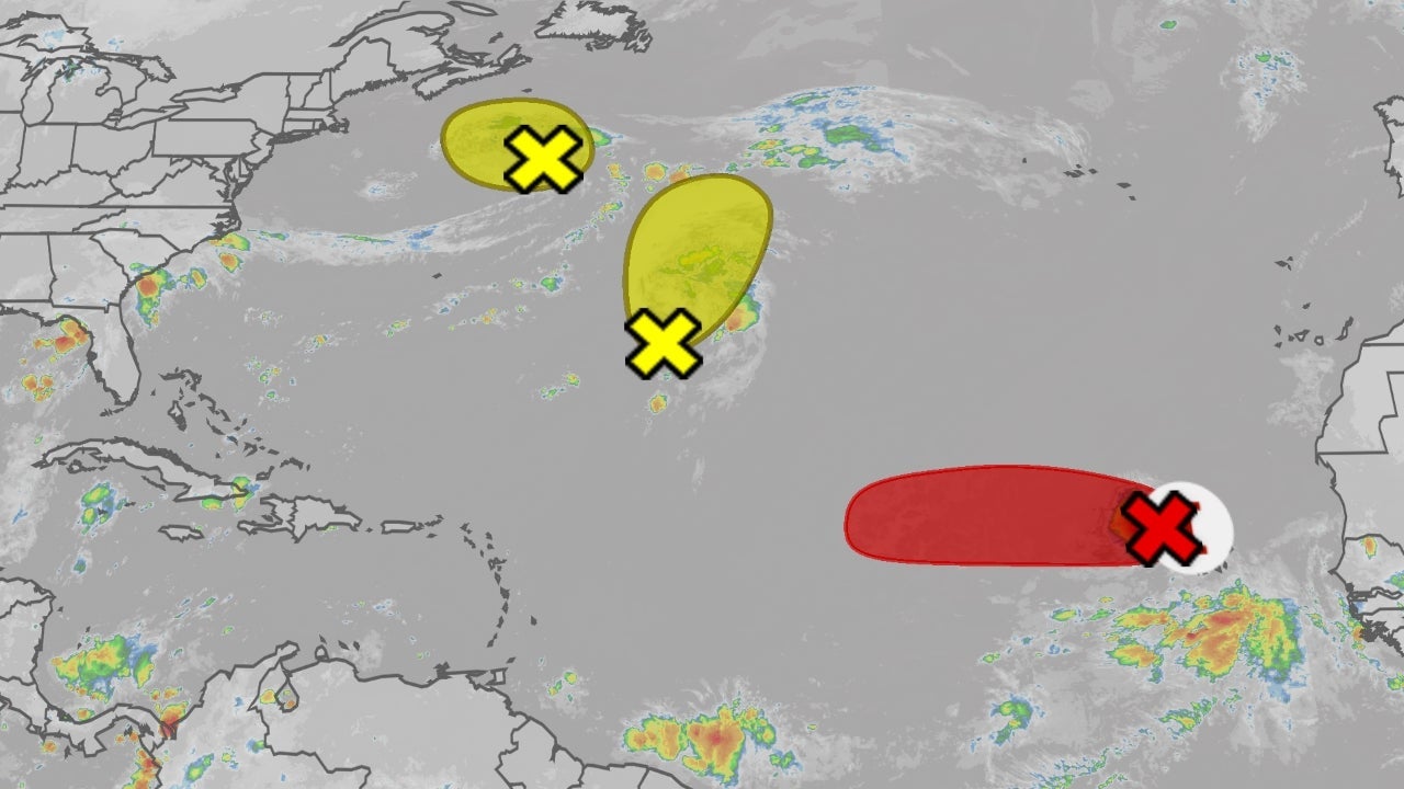 National Hurricane Center Tracking Atlantic Disturbance For High Chance ...
