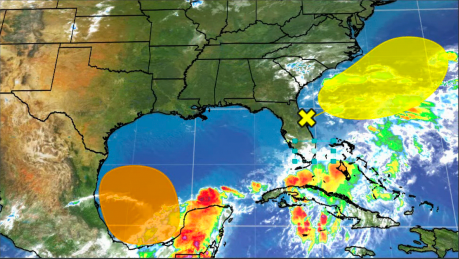 Tropics Stirring As Florida Flooding Persists - Videos from The Weather ...